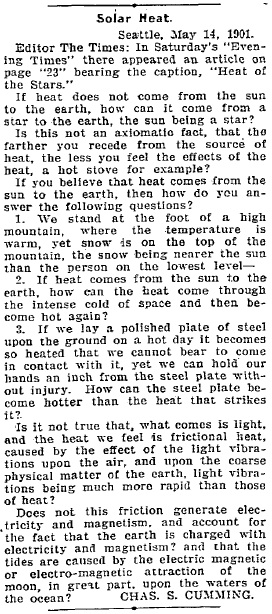 (Flawed) Solar Heat rebuttal. Great example of how intuitive data ...